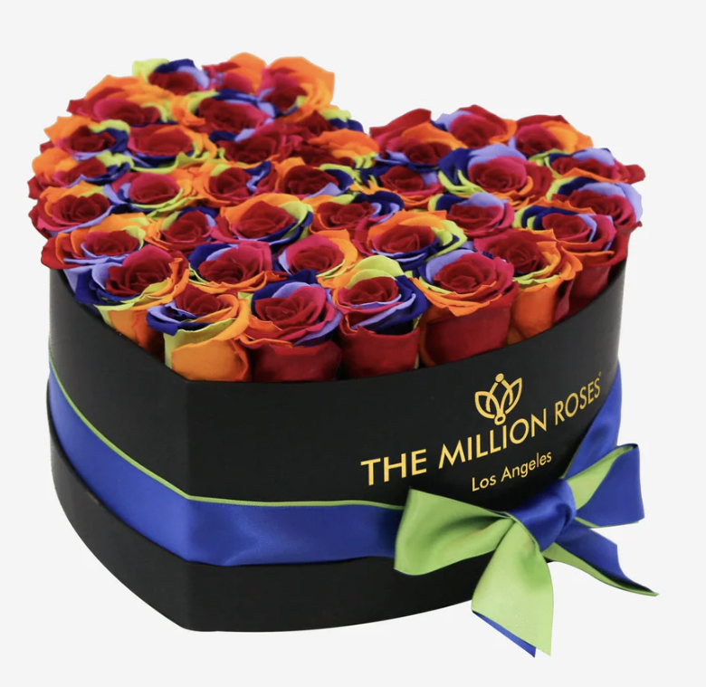 Show Your Pride - History of Rainbow Roses | The Million Roses®