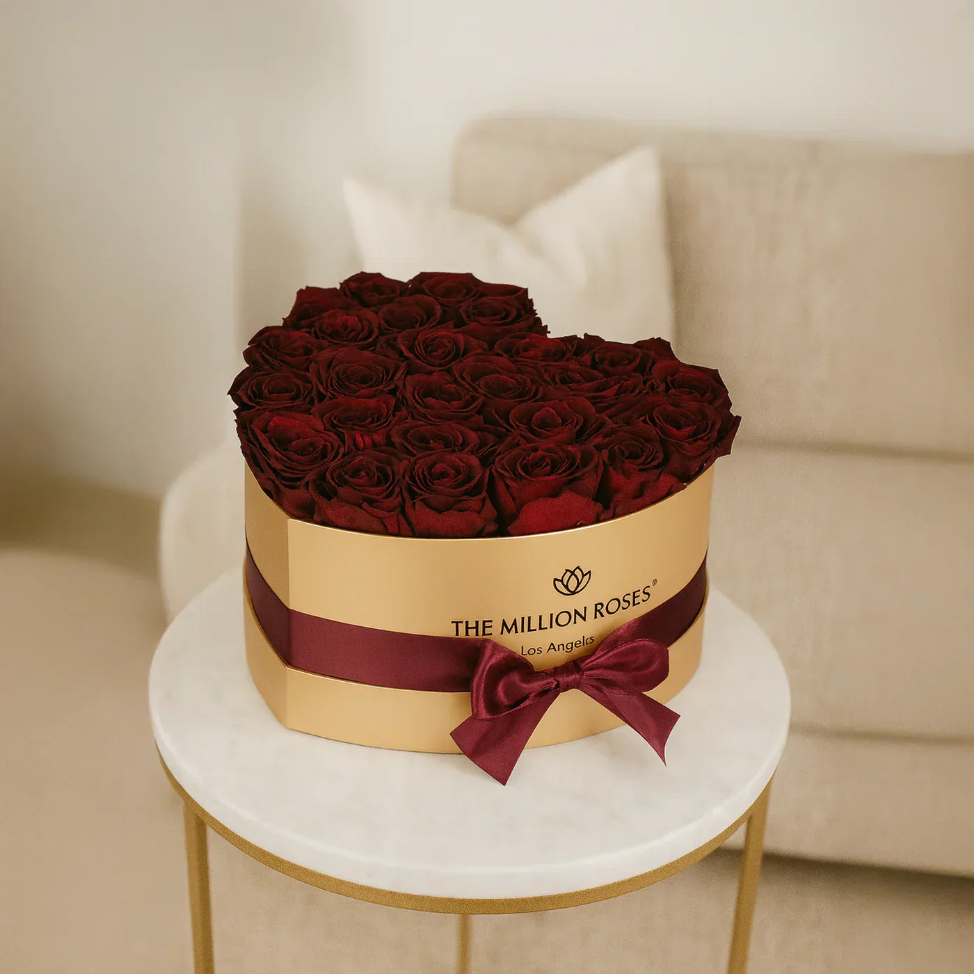 The Refined Allure of Burgundy | The Million Roses