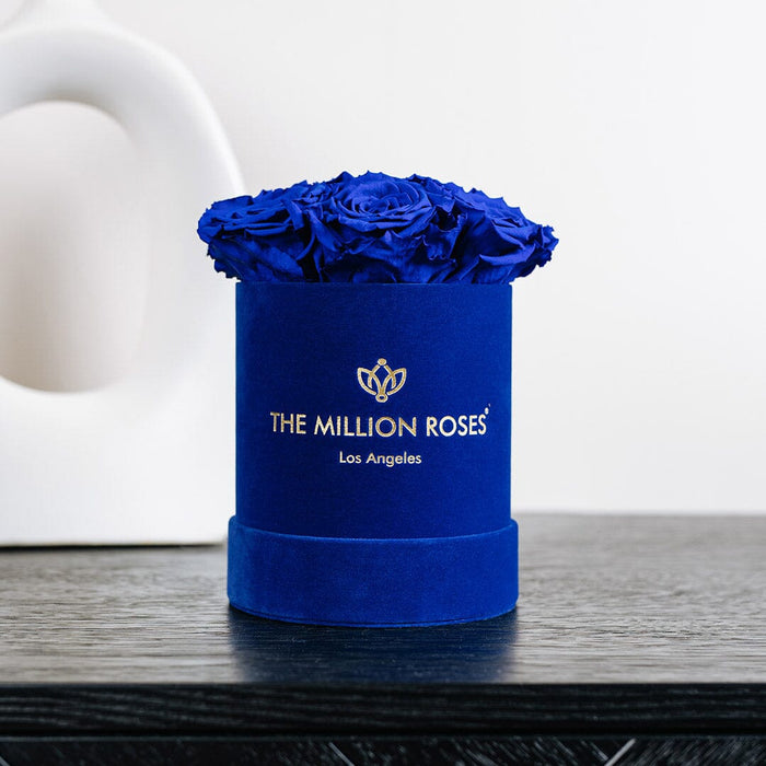 Blue Roses - Preserved Blue Roses in a Box | The Million Roses®
