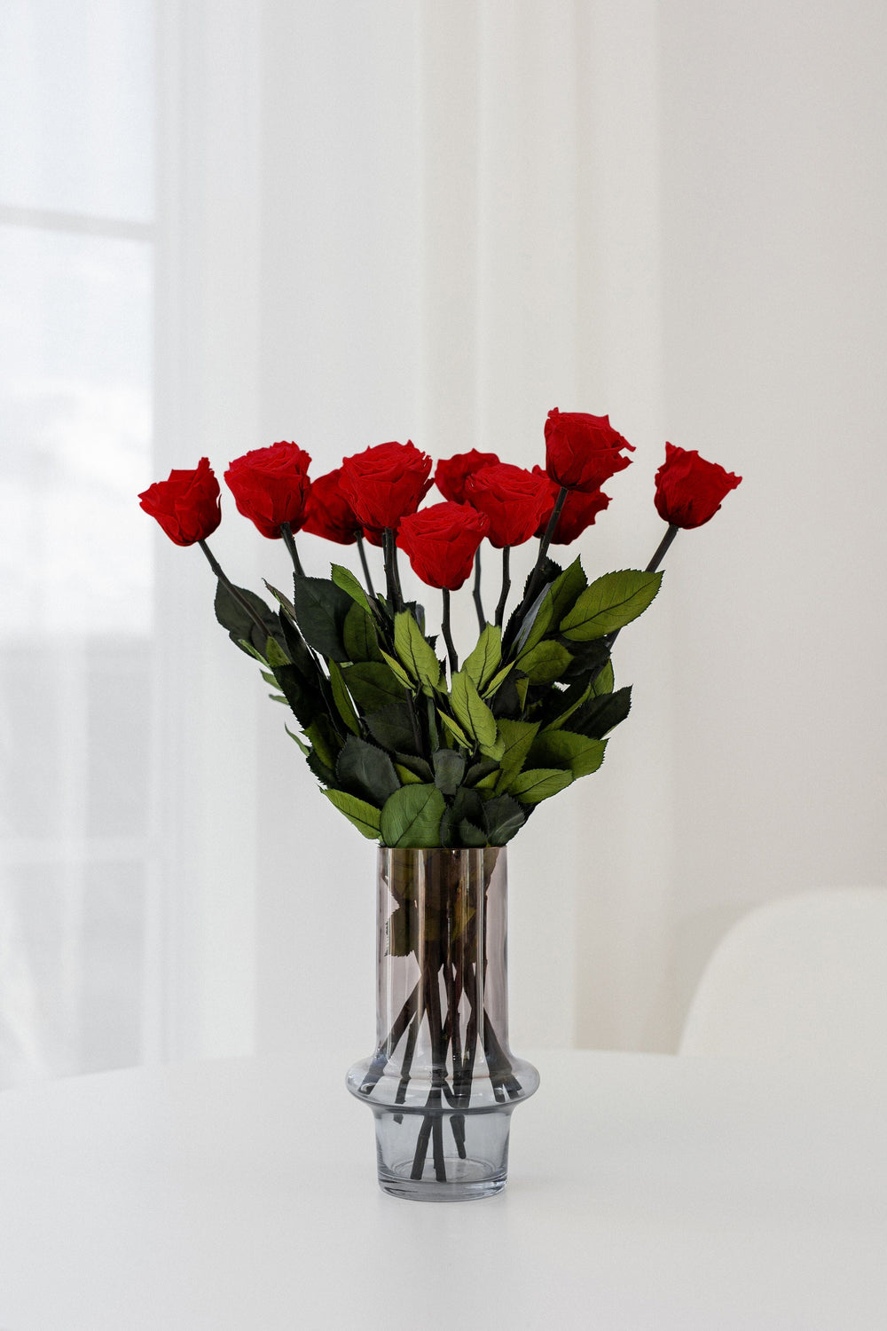 Long Stem Roses - Preserved Stem Roses Bouquet | The Million Roses®
