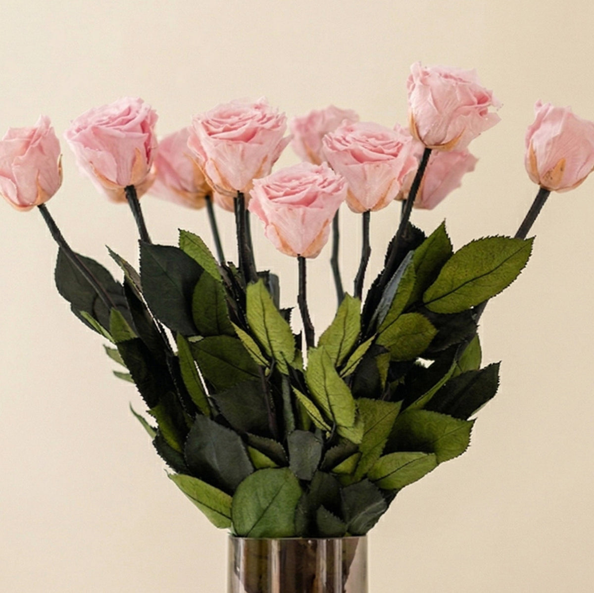 Long Stem Roses - Preserved Stem Roses Bouquet | The Million Roses®