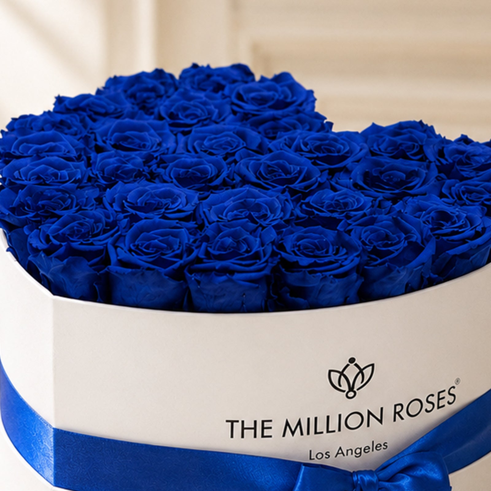 Blue Roses - Preserved Blue Roses in a Box | The Million Roses®